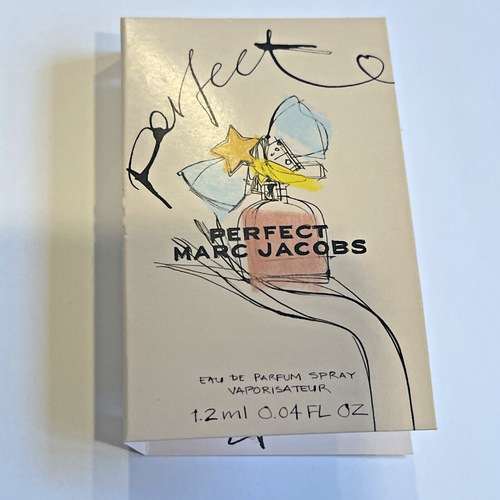 NEW Marc Jacobs Perfect Eau de Parfum Sample Spray Vial 1.2 ml .04 fl ...