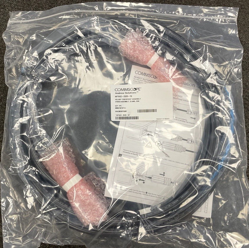 Commscope HFT412-2S29-15 Heliax Fiberfeed 15' Hybrid Cable Assembly ...