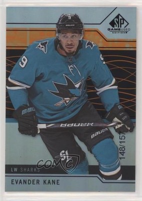 2018-19 Upper Deck SP Game Used Orange Rainbow /157 Evander Kane #16 | eBay