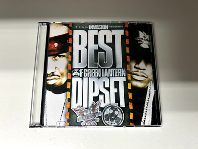 TEAM INVASION BEST OF DJ GREEN LANTERN & DIPSET NYC MIXTAPE MIX CD RARE ...