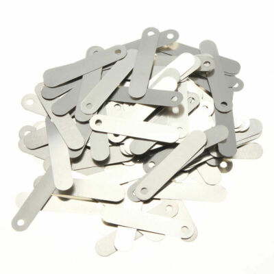 1 Set 100pcs SPCC Nickel DIY Solder Tabs For 14500 AA Sub C Battery | eBay