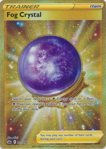 Fog Crystal 227/198 Secret Rare Chilling Reign Pokemon TCG | eBay