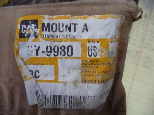 LOT OF 2 New Genuine CAT Caterpillar Mount A Assembly 6Y-9980 6Y9980 | eBay