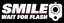 "SMILE Wait For Flash" Pistol warning decal sticker,.40,.45,FOR GLOCK ...
