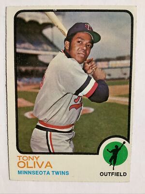 TONY OLIVA 1973 TOPPS BASEBALL CARD #80 MINNESOTA TWINS VG | eBay