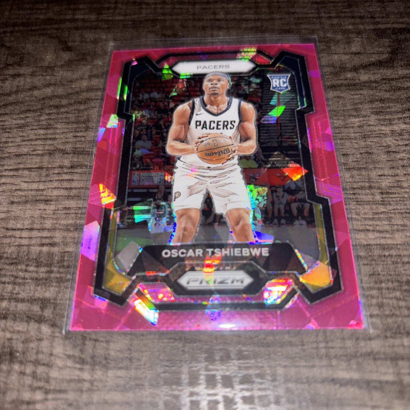 2023-24 Panini Prizm - Pink Ice Prizm #292 Oscar Tshiebwe (RC) for sale ...