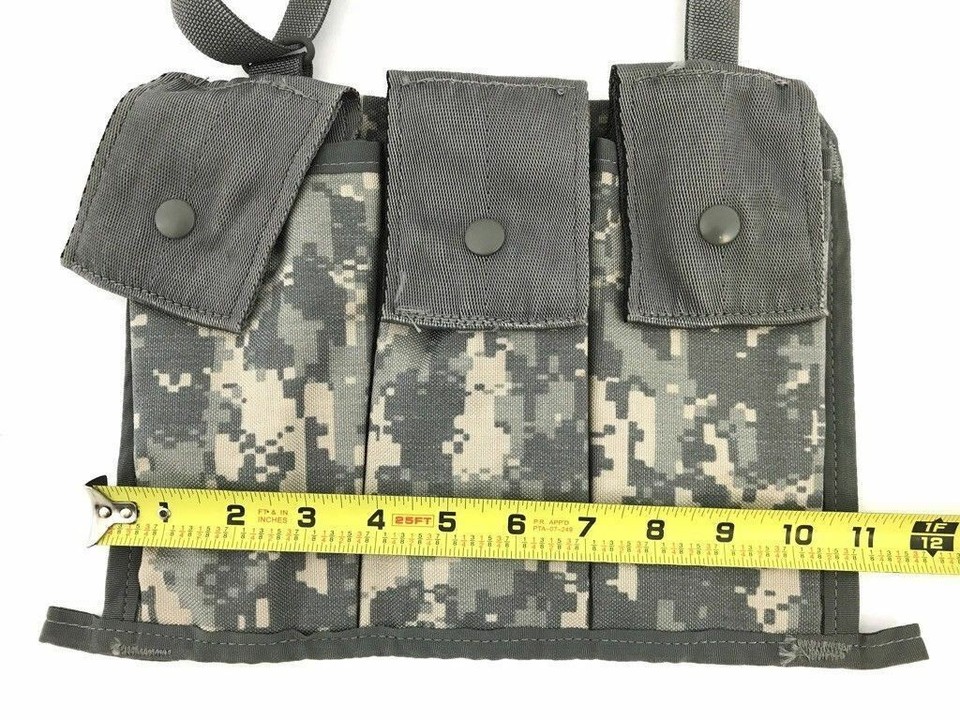6 Magazine ACU Bandoleer Pouch, MOLLE Mag Pouches Military Army UCP ...