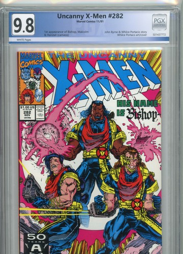 The Uncanny X-Men #282 (Marvel 1991) | 9.8 NM/MT | 1st BISHOP ...