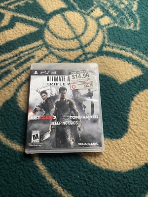 Ultimate Action Triple Pack (PlayStation 3, PS3) Tested 662248916200| eBay