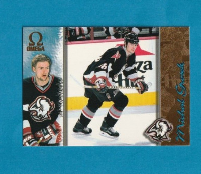 1997-98 Pacific Omega GOLD parallel # 21 Michal Grosek BUFFALO SABRES ...
