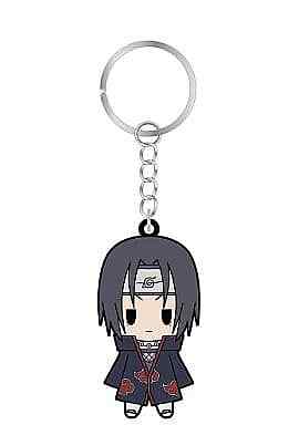 Naruto Keychain Mascot Itachi Uchiha Shippuden Rubber Collection Vol.2 ...