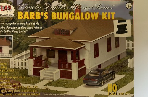 ATLAS #712 BARB'S BUNGALOW BUILDING KIT HO SCALE BRAND NEW | eBay