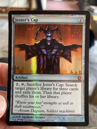 Jester's Cap FOIL From the Vault: Relics Mythic Rare CARD | eBay
