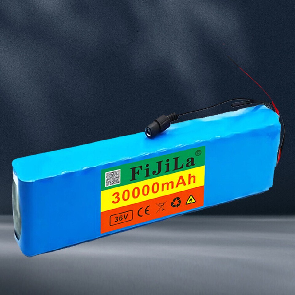 36V 30Ah High Power 10S3P Li-Ion Multi Plug Battery Pack For E-Bike E ...