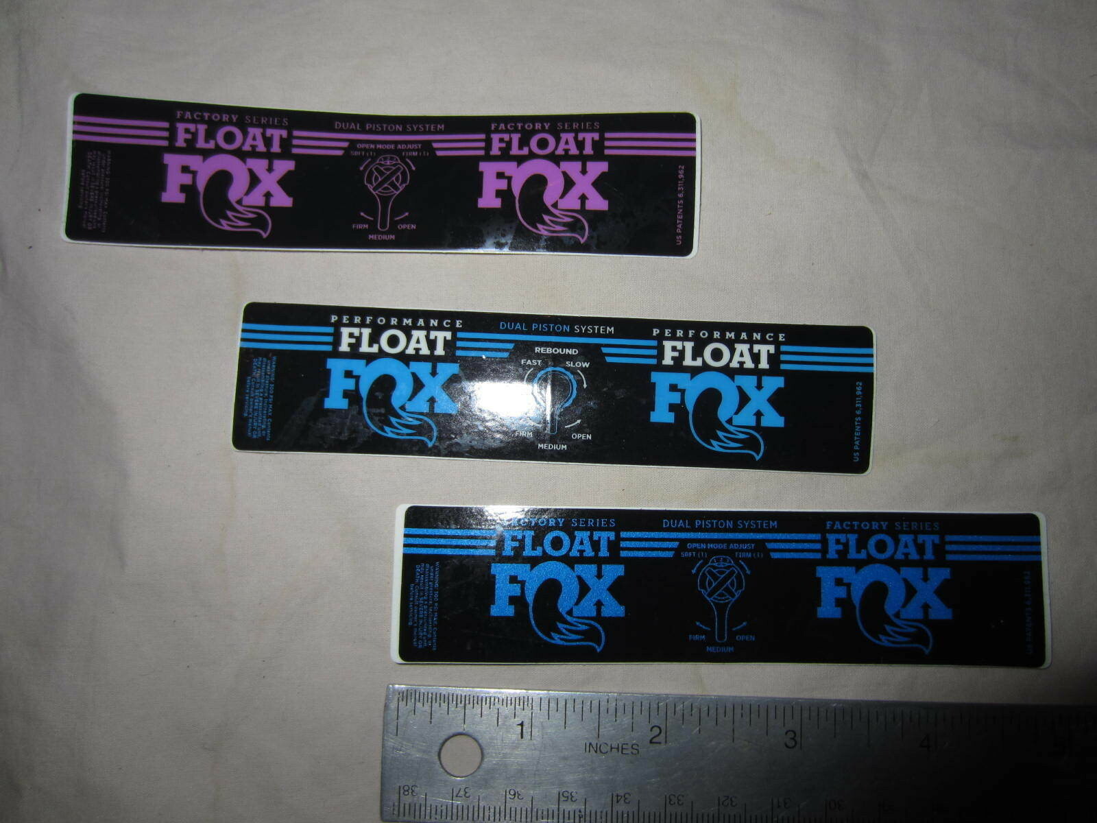 Fox FLOAT Rear-Shock Decal (Select Color) | eBay