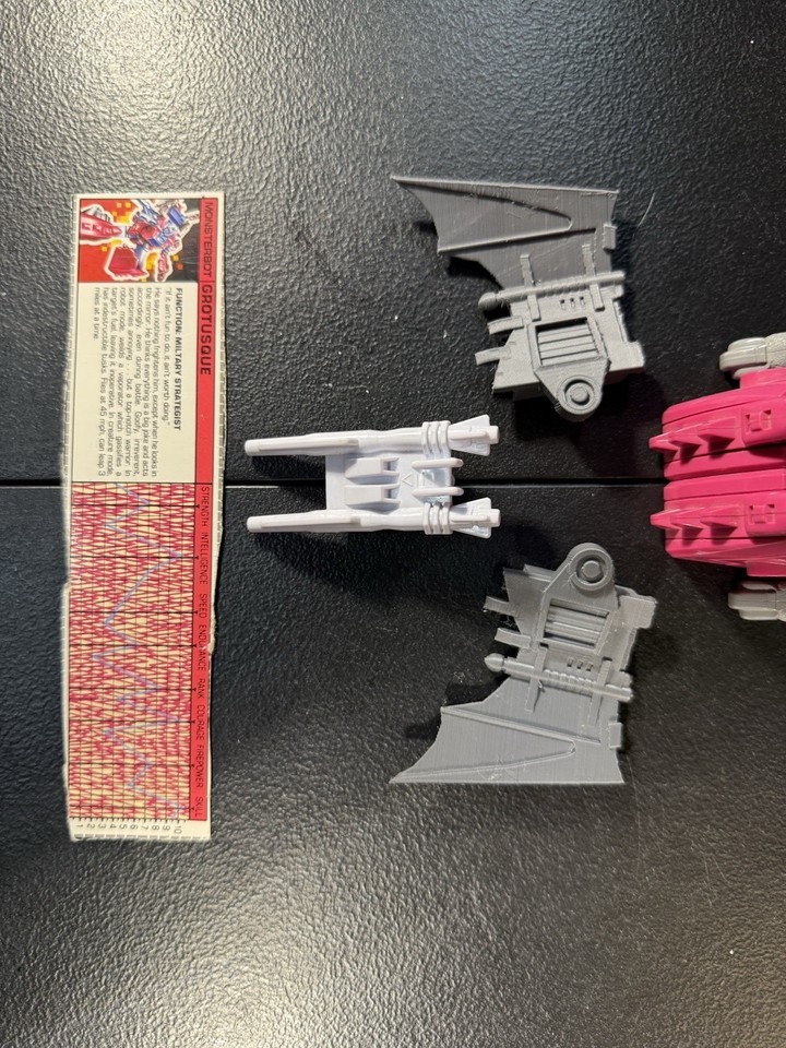 Vintage Transformers G1 Grotesque Hasbro Autobot Almost Complete | eBay