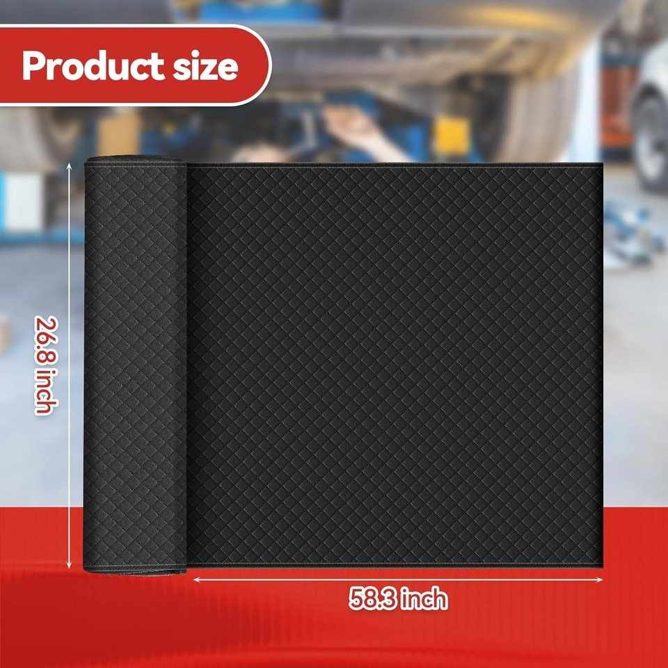 Magical Rolling Creeper Mat,Under Car Repair Mat, 58x27 Inch Portable ...