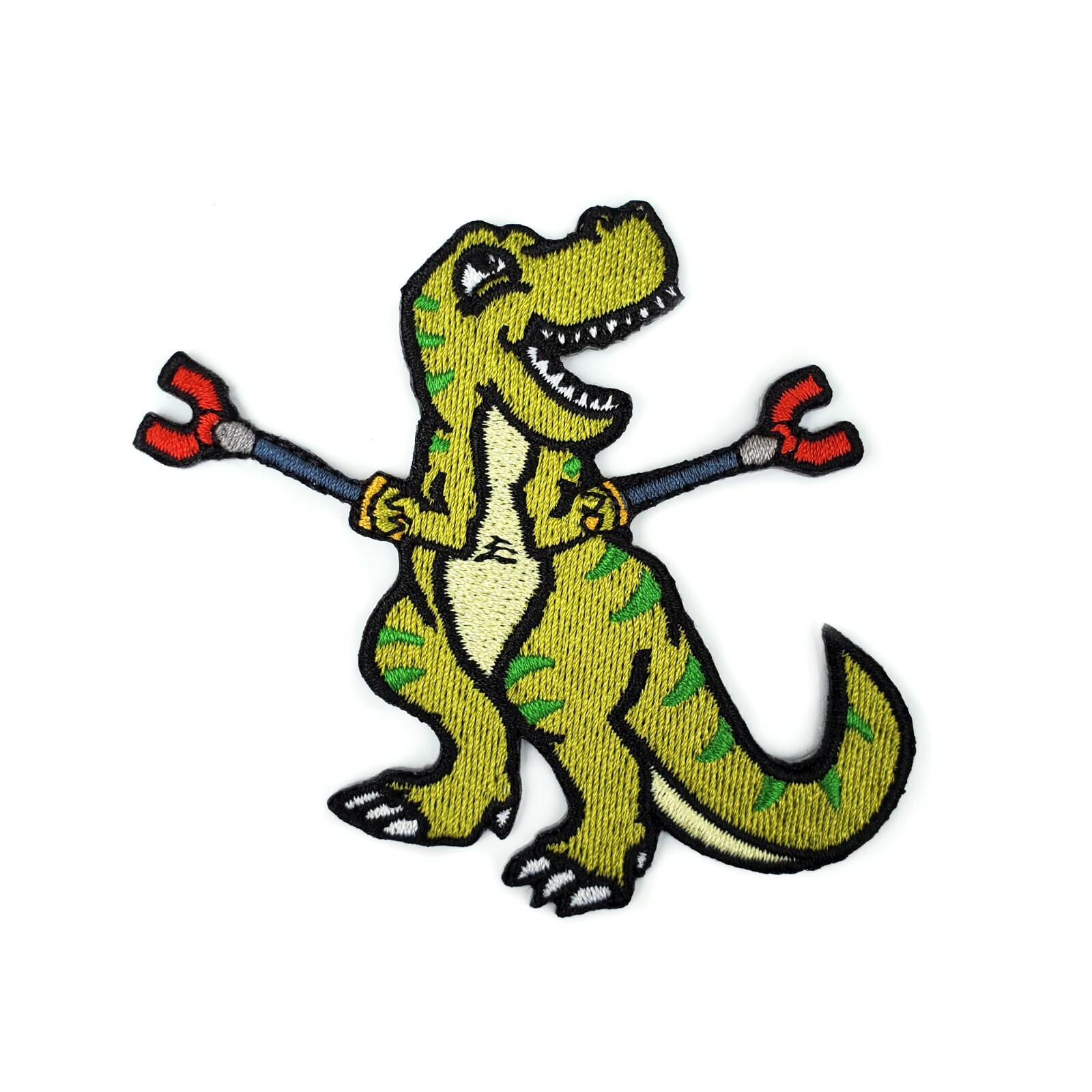 Unstoppable T Rex Dinosaur Patch - Morale Patch, Hook and Loop Patch, Iron On | eBay