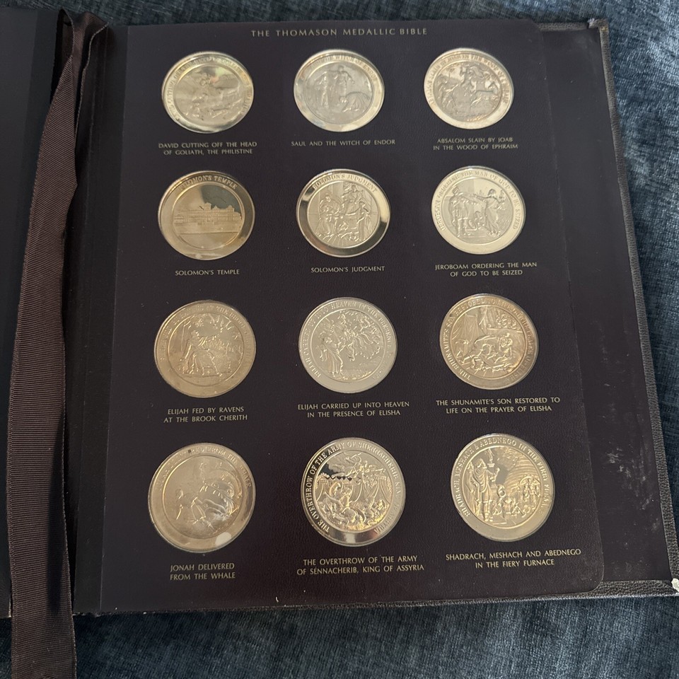 The Thomason Metallic Bible Franklin Mint | eBay