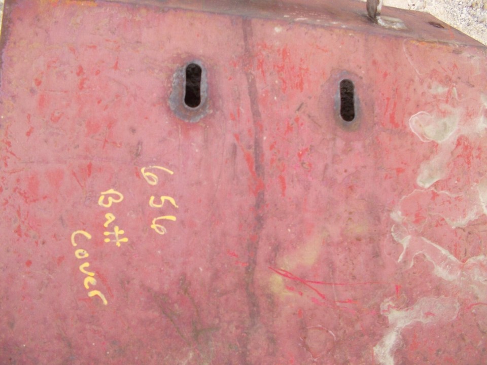 International Farmall 656 IH tractor bottom dash battery cover panel | eBay