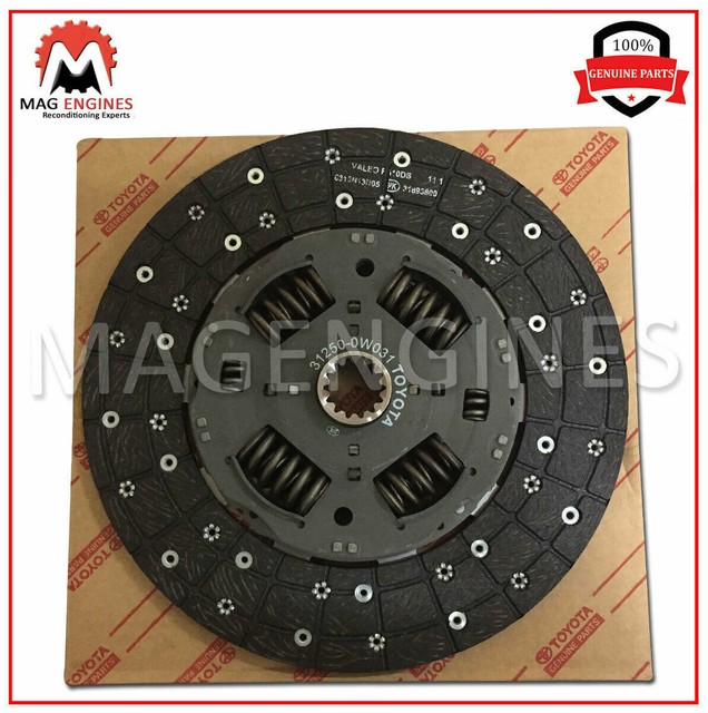 312500W031 Genuine Toyota Disc ASSY Clutch 31250-0w031 for sale online ...