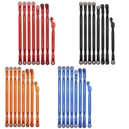 8Pcs Aluminum Alloy Links Connector For Axial SCX6 Upgrades Parts 1/6 ...