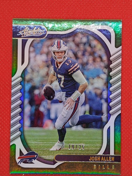 2022 Panini Absolute - Spectrum Green #25 Josh Allen /25 for sale ...