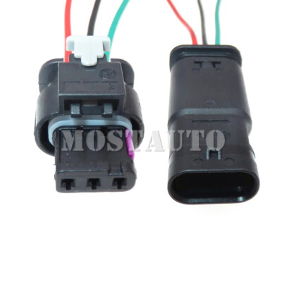 For VW Audi VAG Male Connector Kit Pigtail For Parking Sensor Plug 4F0 ...