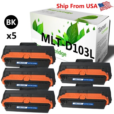 103L D103L Toner Cartridge MLTD103L MLT-D103L for ML-2955 Printers (5PK ...