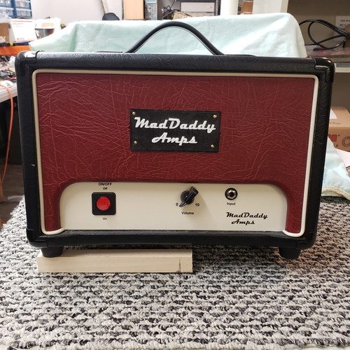 EVJ Mad Daddy Guitar Amplifier. Basic Champ style 6V6 single ended Head ...