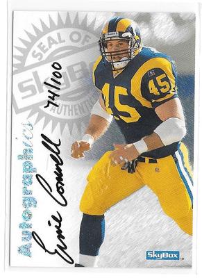 ERNIE CONWELL 1997 SKYBOX CENTURY AUTOGRAPHICS AUTOGRAPH # 74/100 | eBay