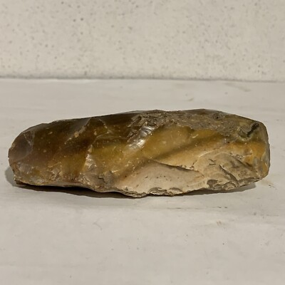 Danish stone age Flint Tranchet axe. Danish Mesolithic age. 7400 - 6000 ...