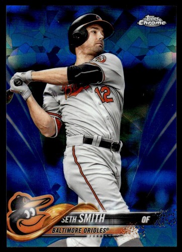 2018 Topps Chrome Sapphire Edition Seth Smith Baltimore Orioles #663 | eBay
