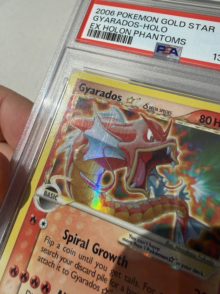 PSA 2 Gold Star Gyarados Ex Holon Phantoms Eng. Pokémon | eBay UK