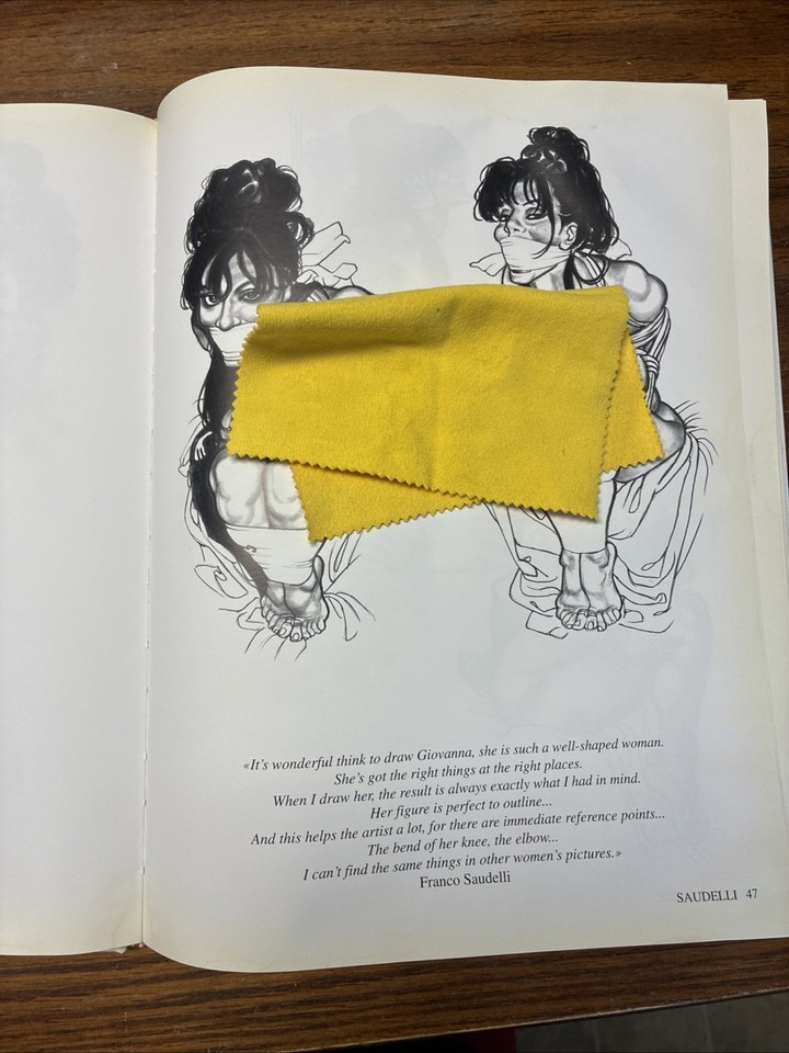 The Second Book Of Saudelli Bondage & Foot Fantasies A4 | eBay