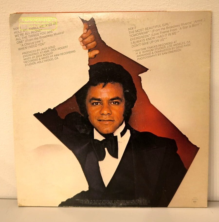 Johnny Mathis - Hold Me Thrill Me Kiss Me - Vinyl VG+/VG+ LP Album | eBay