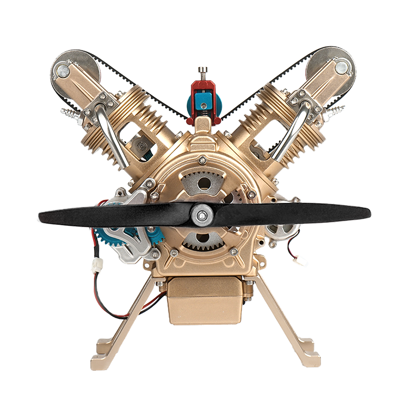 Twin-cylinder V2 Engine Model Engine Model V2 Twin-cylinder Assembled ...