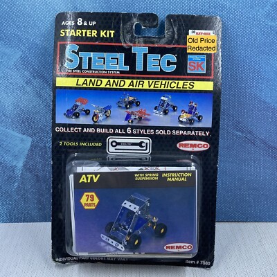 1x Remco Steel Tec ATV - Item 7080 - Vintage 1993 - Brand New Box ...