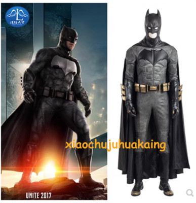 Justice League Batman Bruce Cosplay Costume Halloween Outfit Fancy ...