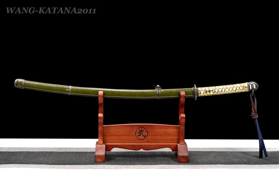 40'' Japanese 98 Type Military Saber Katana T10 Handmade Sharp Samurai ...