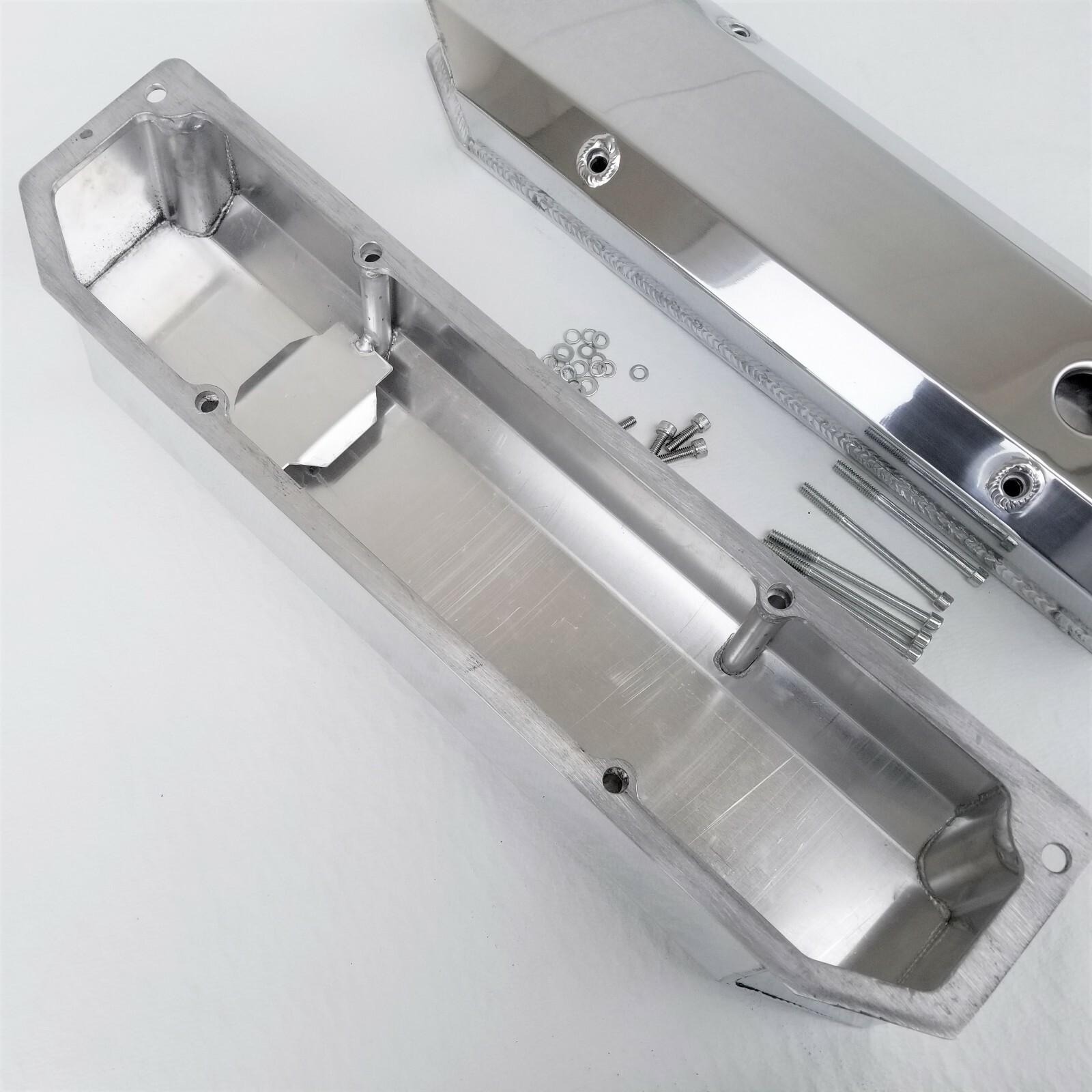 Big Block Dodge Chrysler Mopar Fabricated Polished Aluminum Valve ...