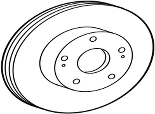 43516-30010 Toyota Disc, front 4351630010, New Genuine OEM Part | eBay