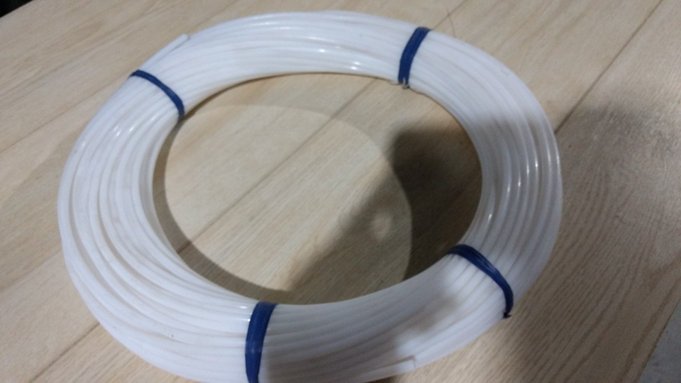 NATURAL PTFE TEFLON TUBING 6mm OD x 4mm ID, 1mm wall, 200+ roll - NEW ...