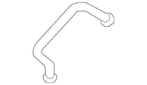 Genuine Ford PCV Hose GV6Z-6A664-B | eBay