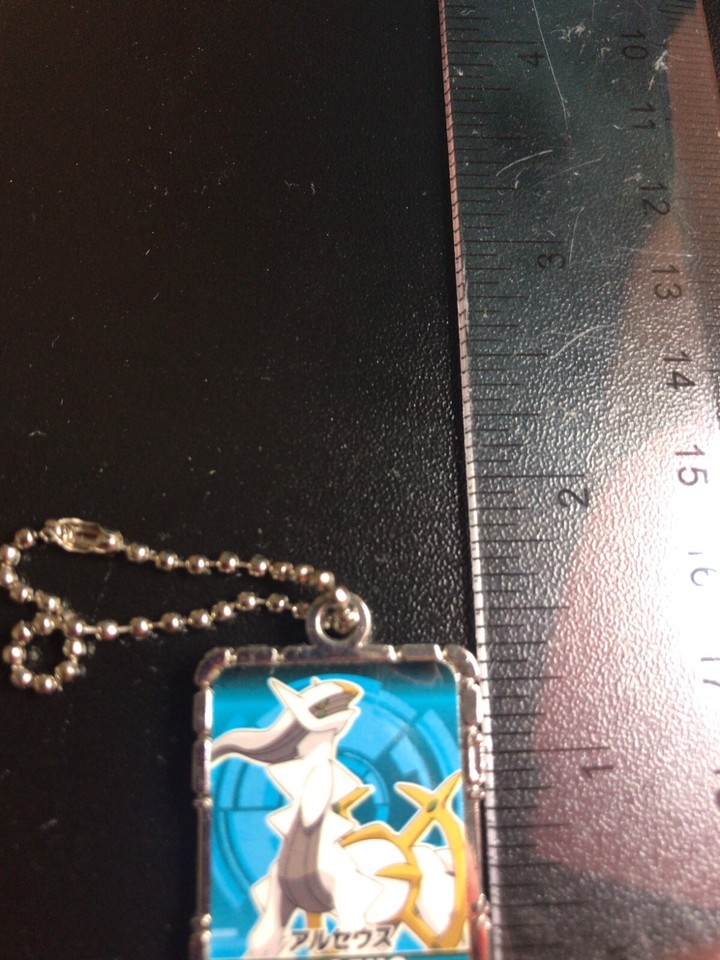 Arceus Pokemon Pikachu project 2015 Badge strap 1.5inch size rare Japan ...