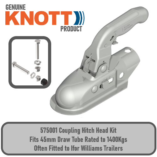 Genuine Knott Avonride 575001 Trailer Coupling KFG13 KRV7 KRV5 Hitch ...