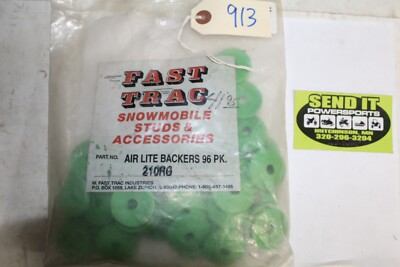 97 Fast Trac Round Green Backers 41 Pack 210RG | eBay