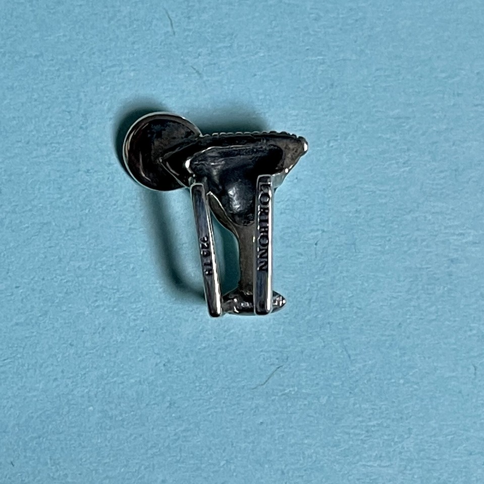 Authentic Lori Bonn Bons 925 Silver Last Call Slide Charm 212172, New ...