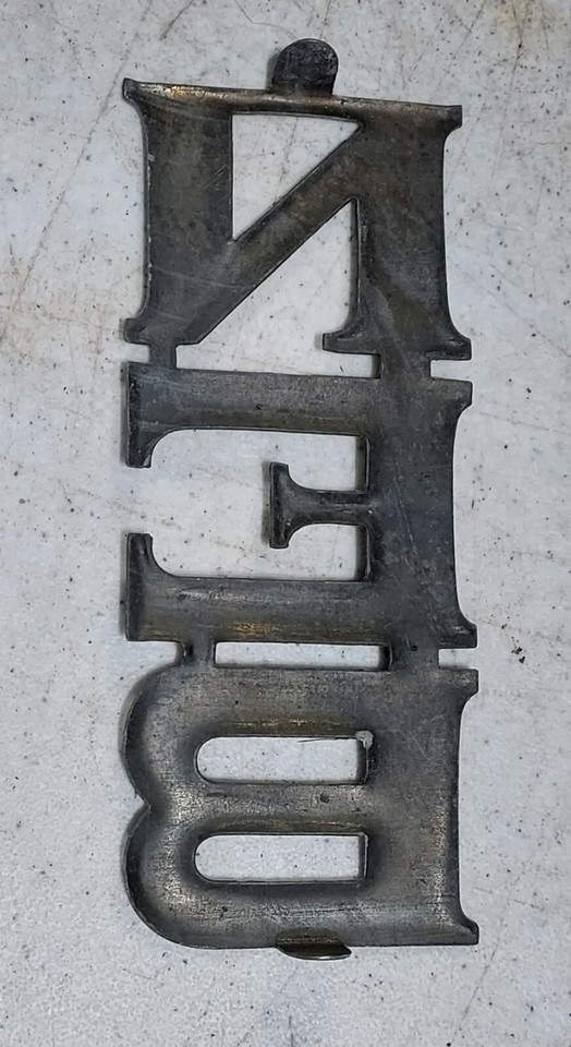 NOS Prestate Pre State license plate NEB with tabs | eBay