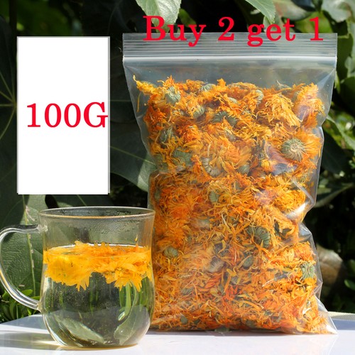 100g Chinese Marigold Tea,Calendula officinalis tea,genuine female ...
